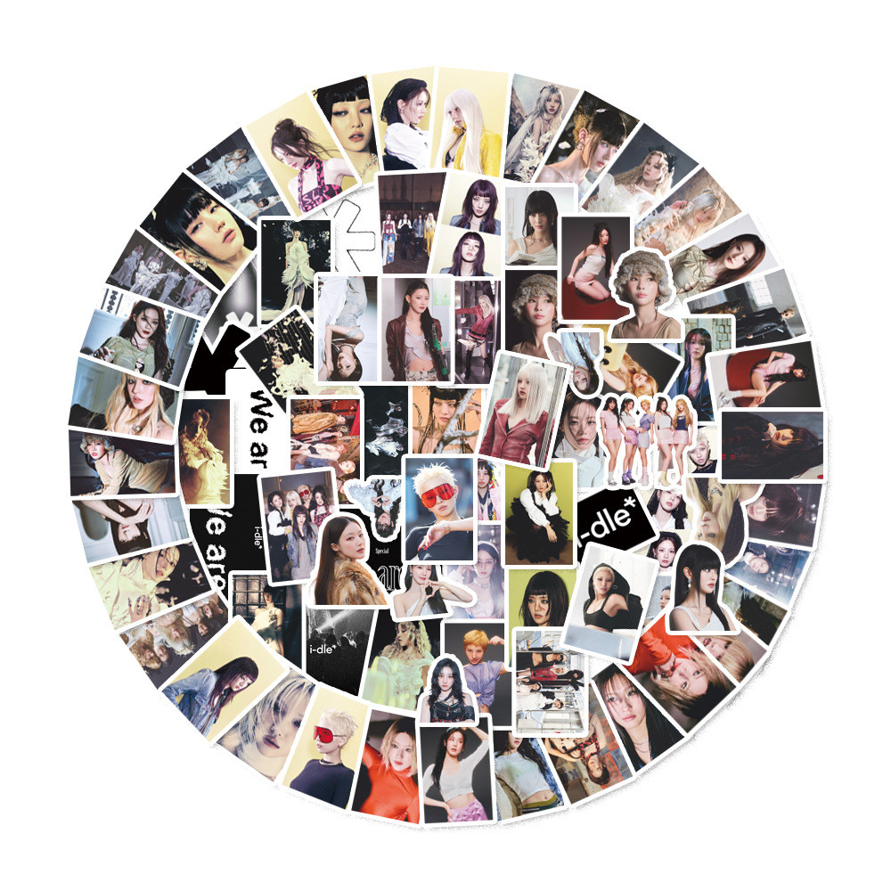 40-100pcs We are I-DLE YUQI 2025 lovely bakeshop Sticker I Sway 2nd ...