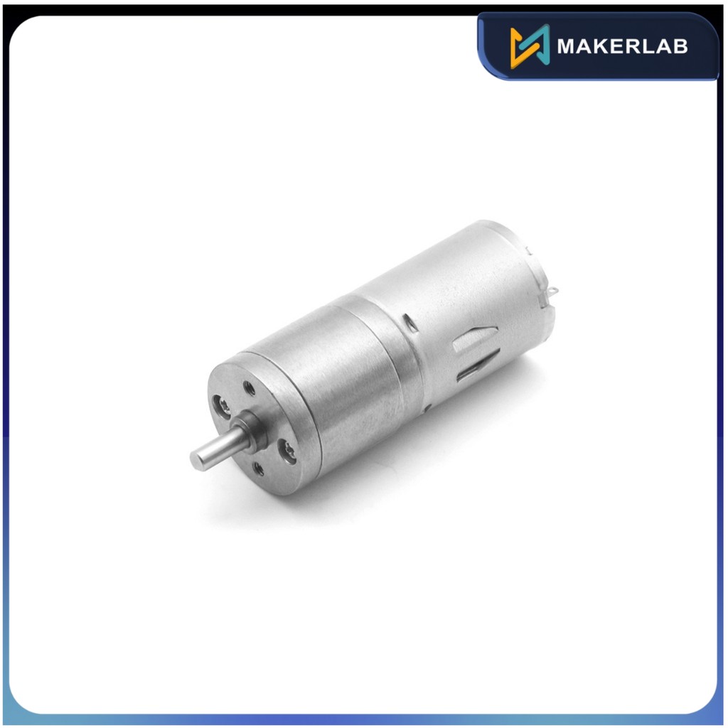 DC Gear Motor 6V 12RPM | 77RPM | 133RPM | 176RPM | 12V 188RPM | 250RPM ...