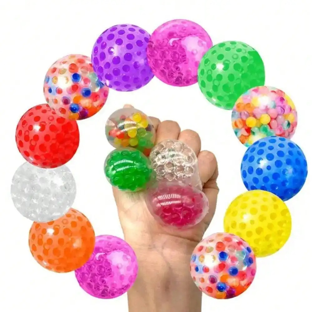 Sensory Stress Balls for Adults and Kids Fidget Squishy Toys 10-Pack ...