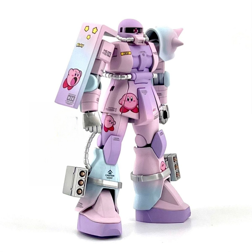 Bandai MG Macaron Zaku Advanced Model Recoloring Gundam Model Kit ...