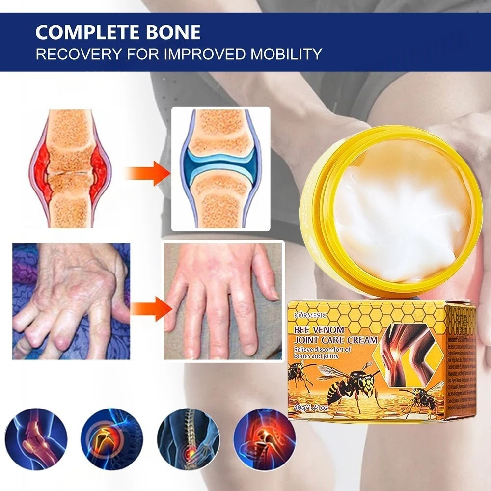 BEE VENOM joint relief cream original 40gam Bone Therapy Cream ...