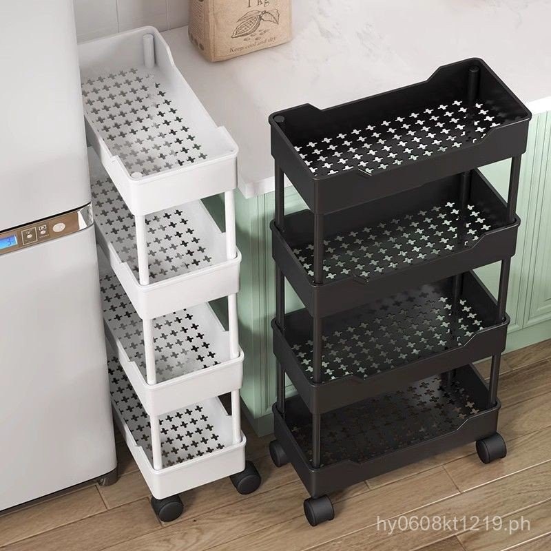 Living Room Multi-layer Gap Storage Bathroom Shelf Storage Toilet Floor ...