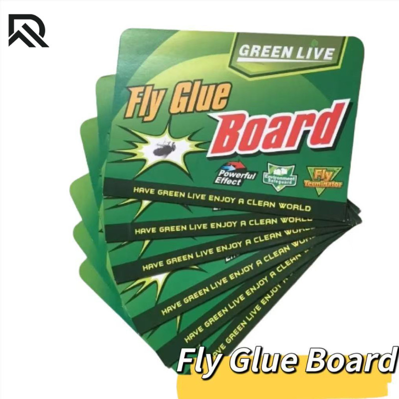 1Pcs Ticky Glue Paper Fly Flies Trap Catcher Bugs Insects Catcher Board ...