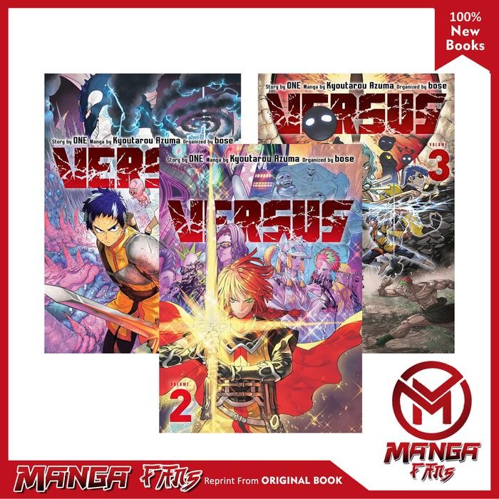 Manga comic: Versus vol 1-3 by ONE | Shopee Philippines