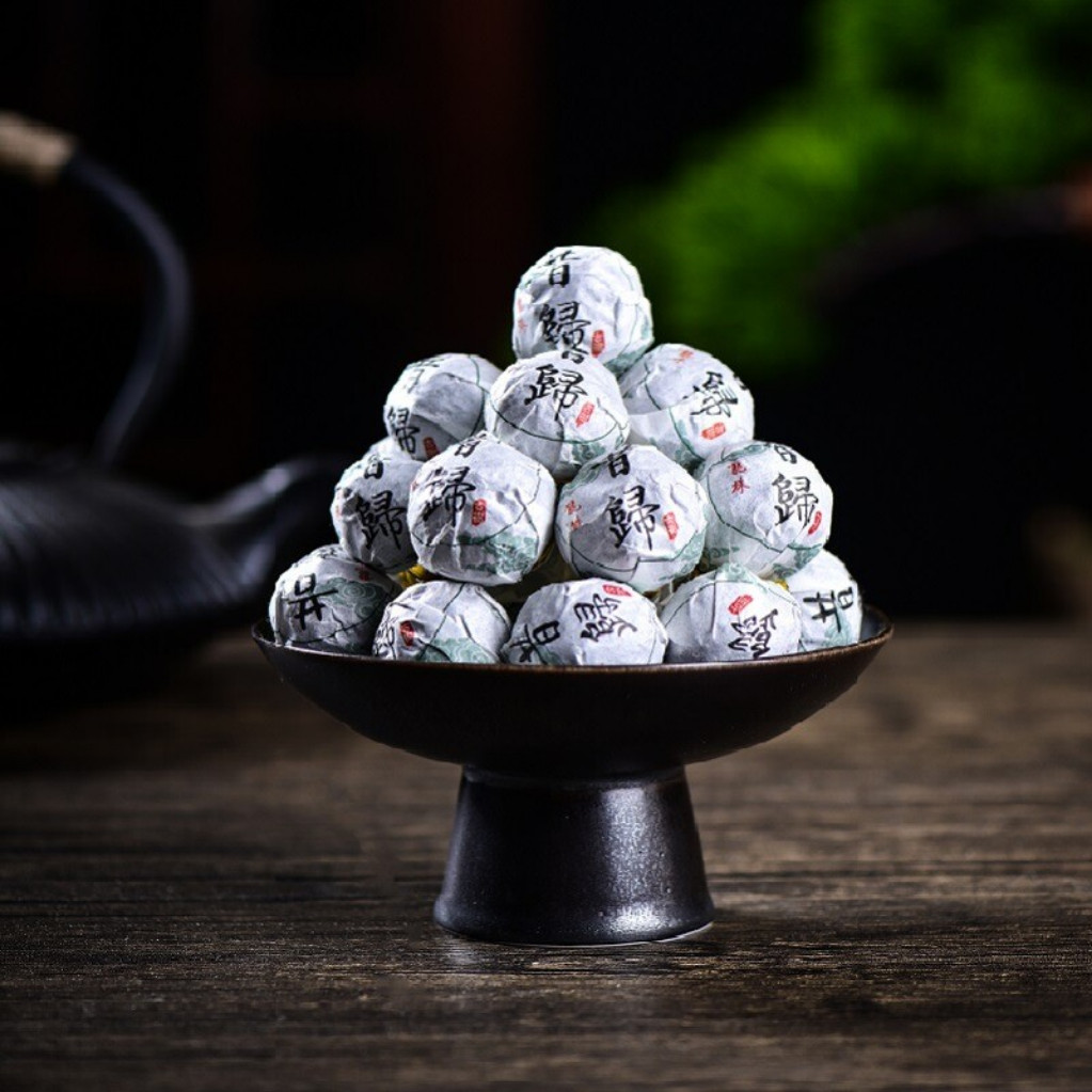 SUMAI Authentic Chinese Mini Tuocha – Xigui Longzhu Raw Puerh Tea from ...