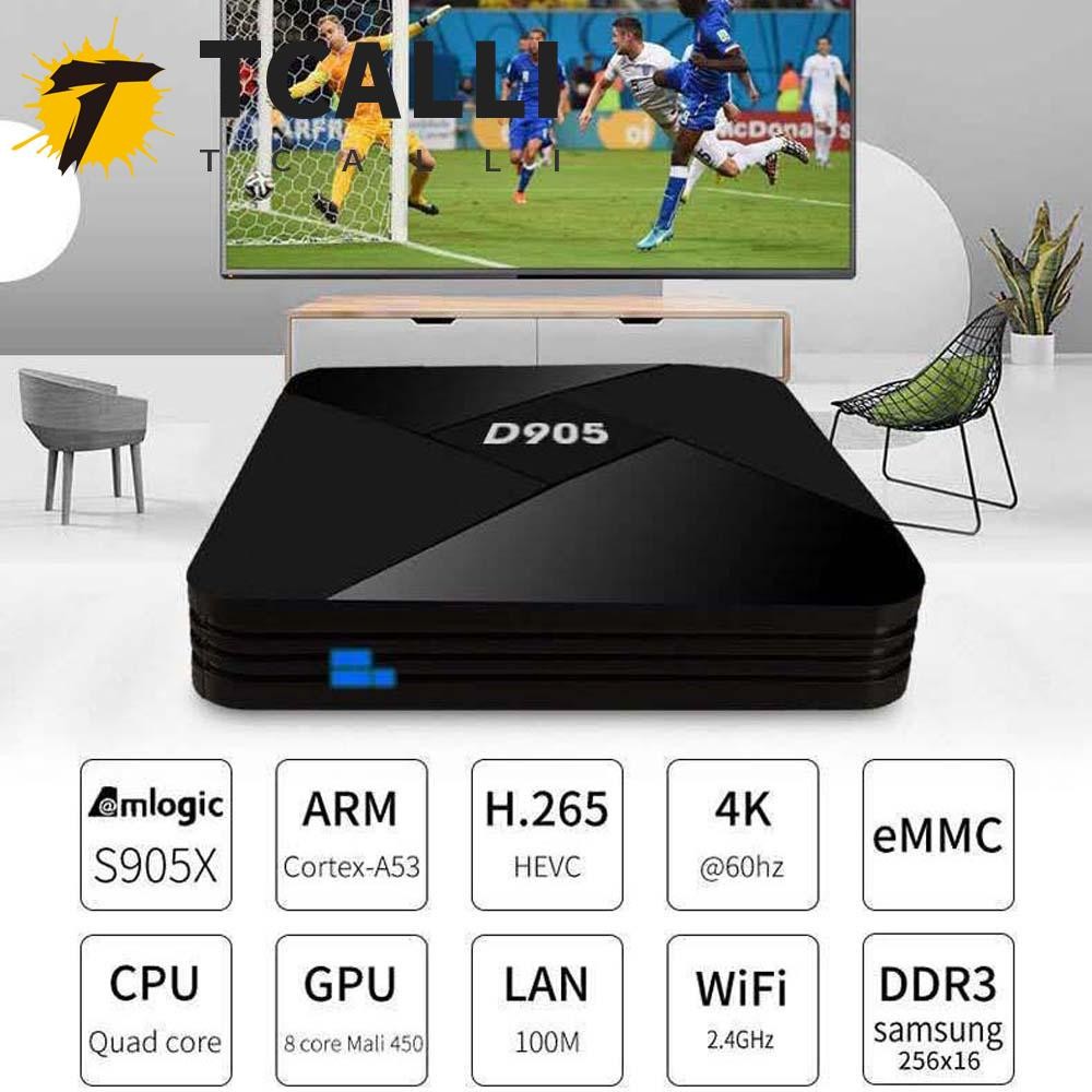 TCALLI TV box Quad Core Amlogic Diyomate Video Equipments Multimedia ...