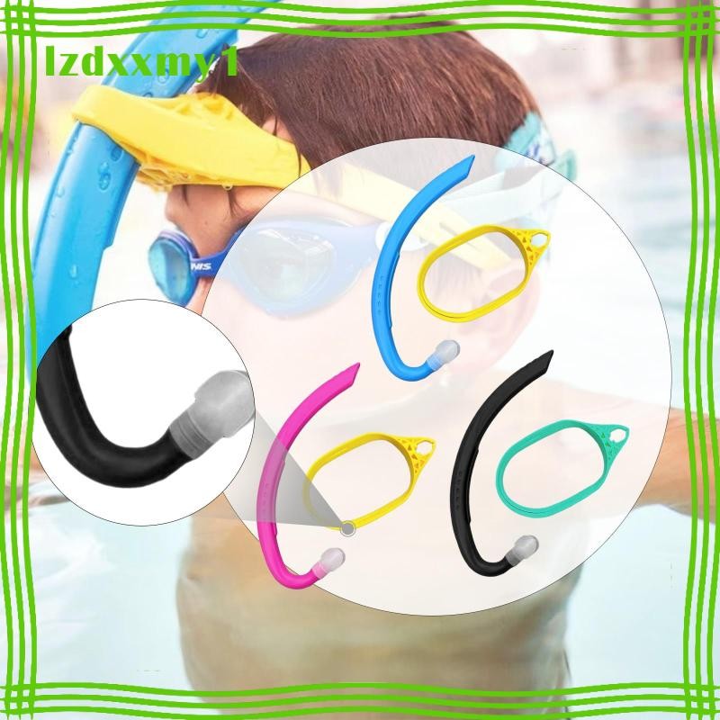 [Kiddy] Kids Swim Snorkel Set for Swim Training Comfortable Mouthpiece ...