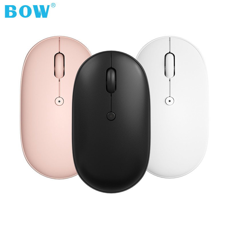 BOW MB163L Portable Rechargeable Bluetooth Mouse Colourful Cute ...