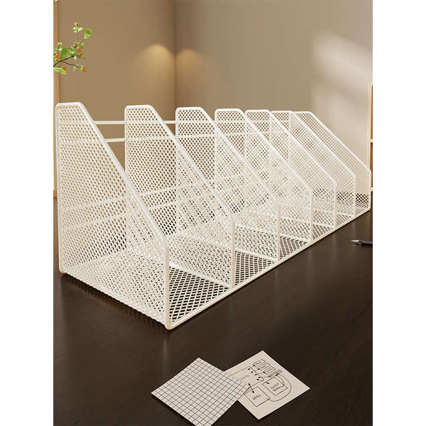 Metal Multifunctional File Rack Office Desk Storage Rack a4 Data File ...