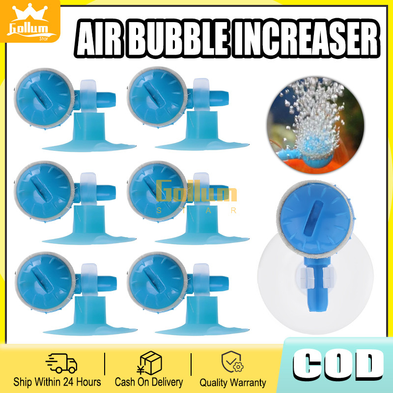 Adjustable Oxygen Air Bubble Increaser Fish Tank Oxygen Ball Air Pump ...