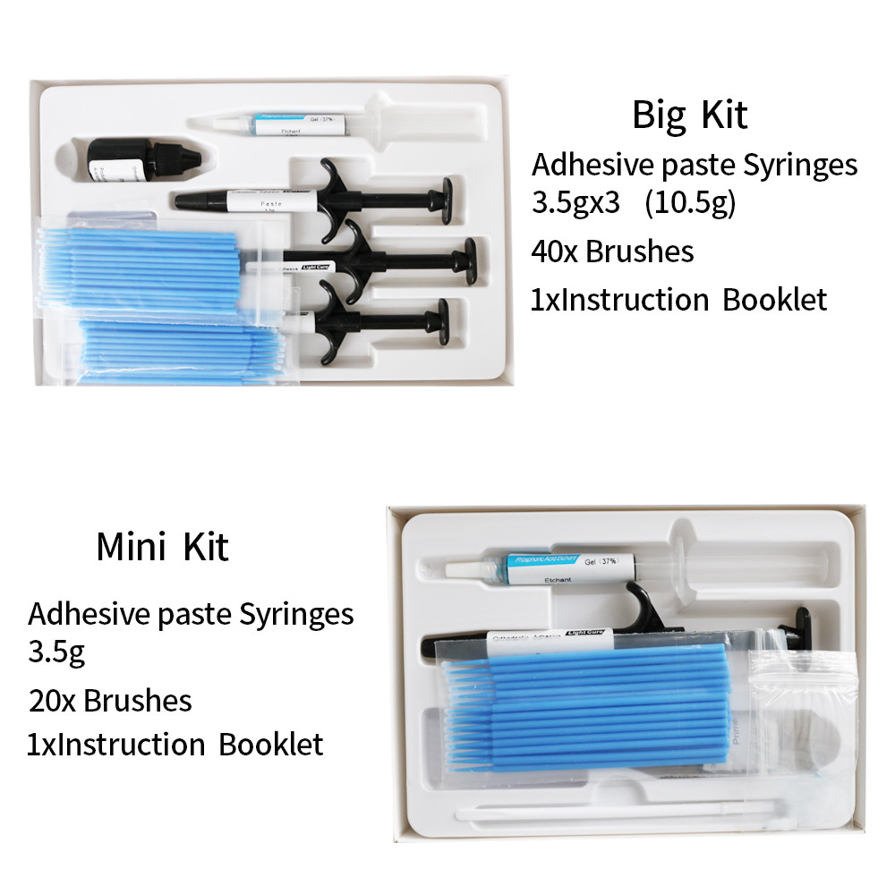 1Box Mini/Big Light Cure Bonding Kit Black Packing | Shopee Philippines