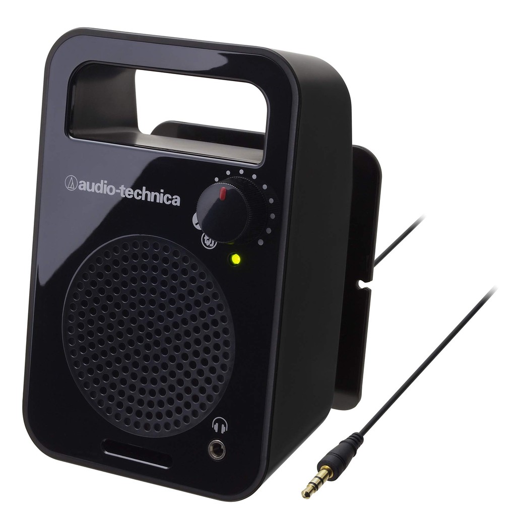 Audio-Technica Mono Active Speaker Black AT-MSP56TV BK 【Direct from ...