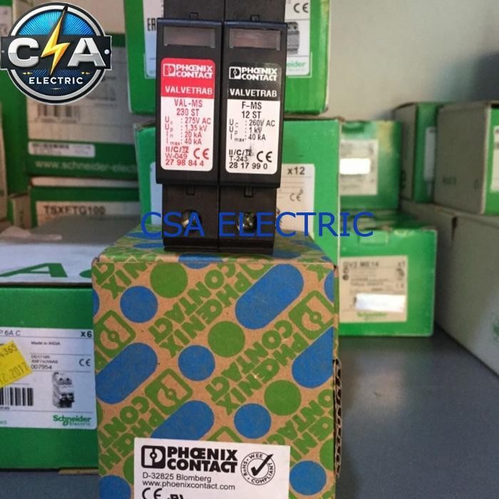 Surge arrester phoenix 2p val-ms 230st + fms 12st | Shopee Philippines