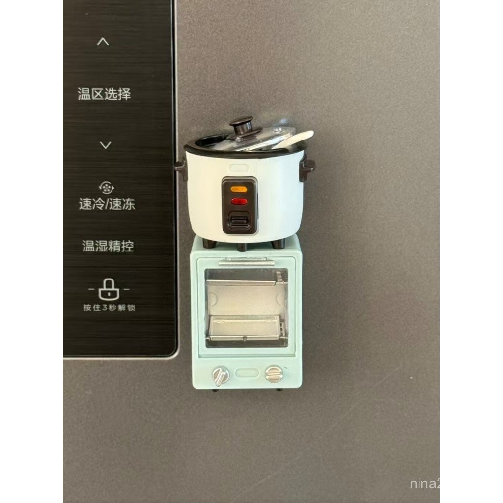 Electric Cooker Oven3D Mini Model Fridge Magnets Creative Kitchen ...