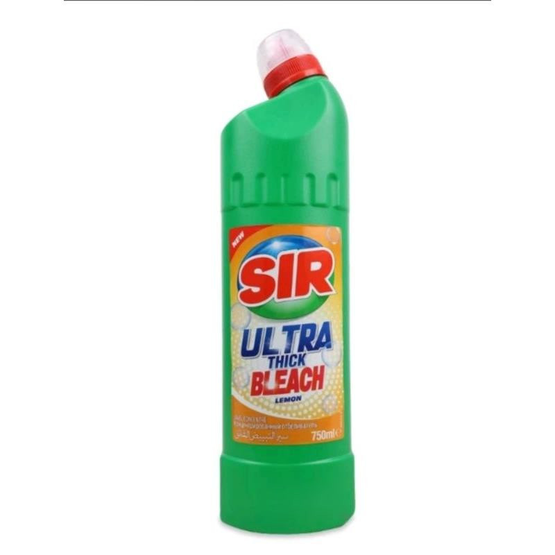 SIR Toilet Ultra Thick Bleach Cleaner Lemon 750mL | Shopee Philippines