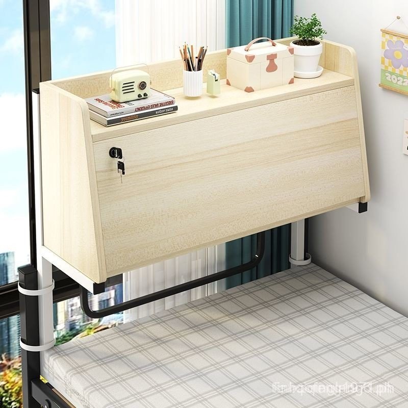 Dormitory Bed Computer Desk Upper and Lower Bunk Hanging Table Bedside ...