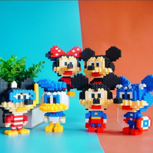 Mickey Mouse Clubhouse Series Compatible Lego Miniature Particles ...