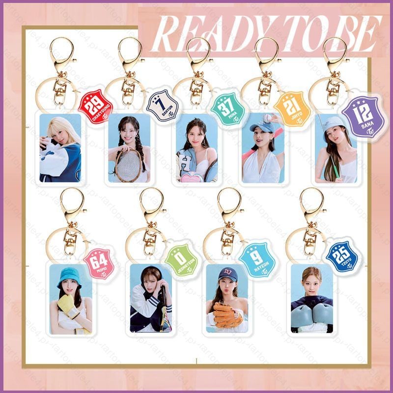 TWICE READY TO BE Acrylic key chain key pendant IM NAYEON Yoo JeongYeon ...