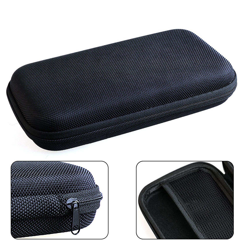 Portable Microphone Case Lavalier Lapel Mic With EVA Bag Zippers Bag ...