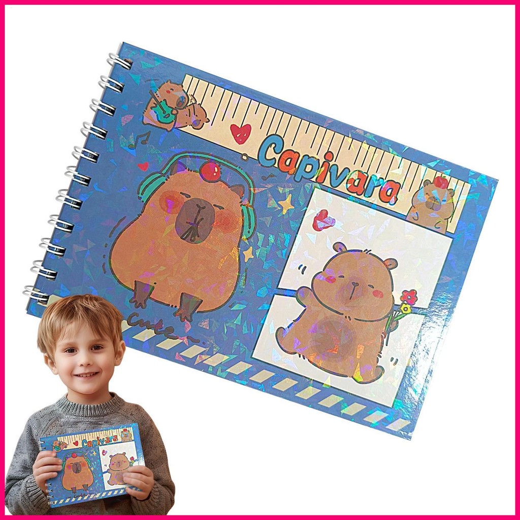 Adults Coloring Books Capybara-Themed Coloring Book Toy Rainy Day ...