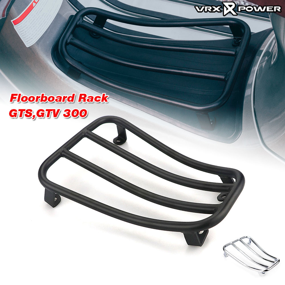For Vespa GTS 150 300 GTV 2013-2025 Floor Rack Foot Pedal Luggage Rack ...