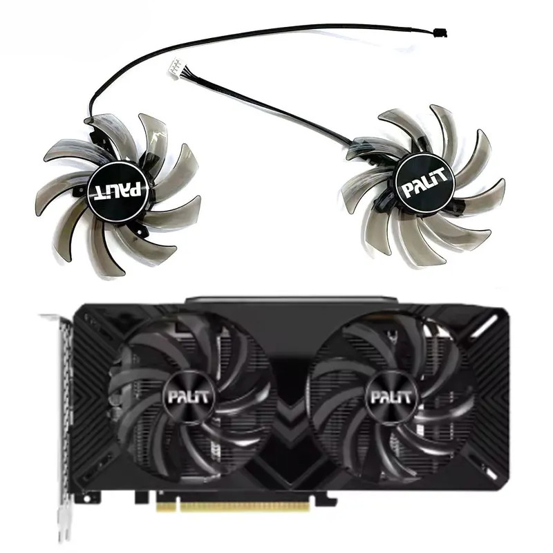 85mm GA91S2U 4Pin GTX 1660 1660Ti RTX2060 GTX1660 Graphics Card Fan For ...