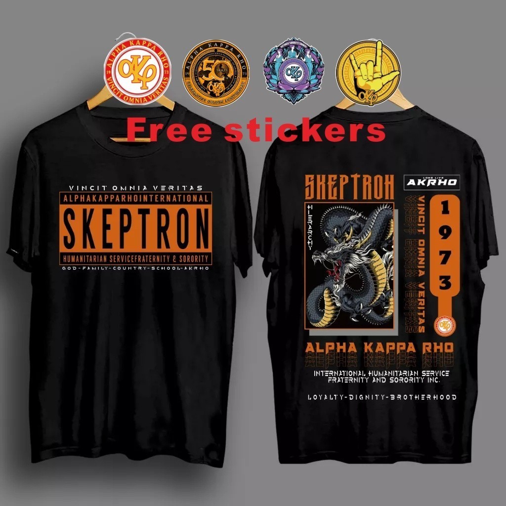 AKP 1973 Alpha Kappa Rho v23 50th Anniversary skeptron Clothing ...