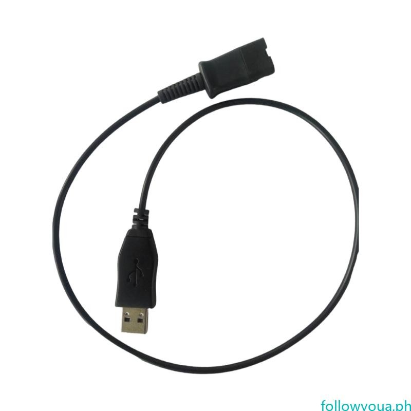 fol Portable Quick Disconnect USB Adapter QD Headsets USB Adapter Cable ...