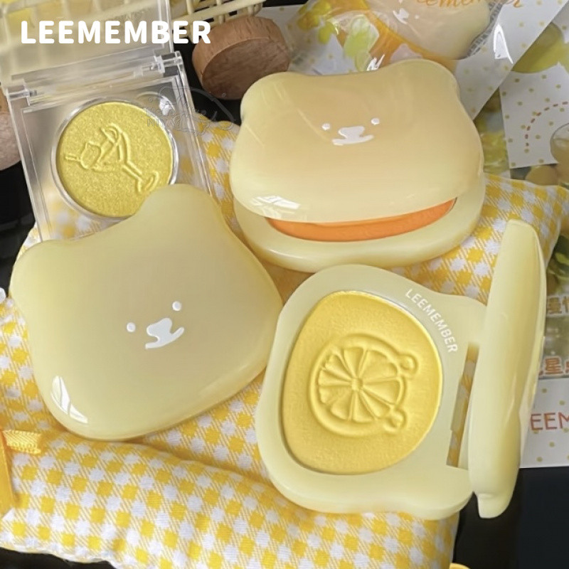 LEEMEMBER Blush Bear Lemon Hard Candy Multi-Purpose Powder Baking Powder Technology | Shopee ...