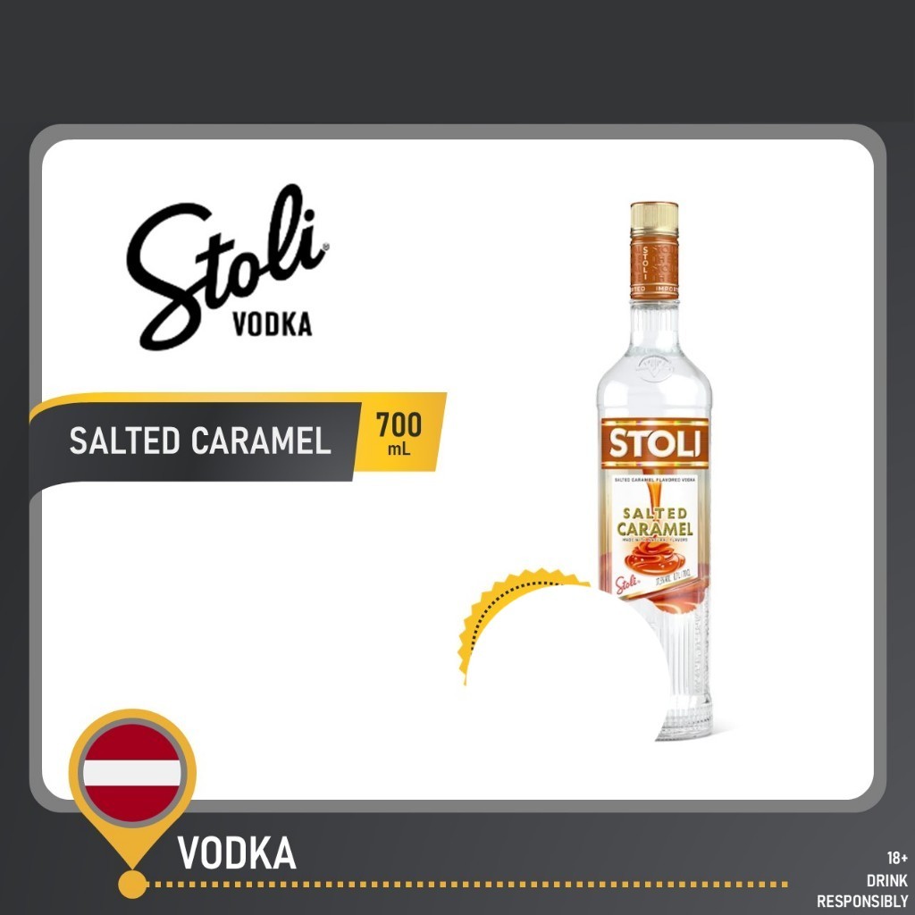 Stoli Salted Caramel Vodka 700ml | Shopee Philippines