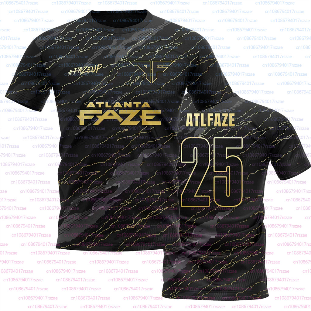 ATL FaZe Reigning Champs Gold Jersey 2025 Uniform | Shopee Philippines