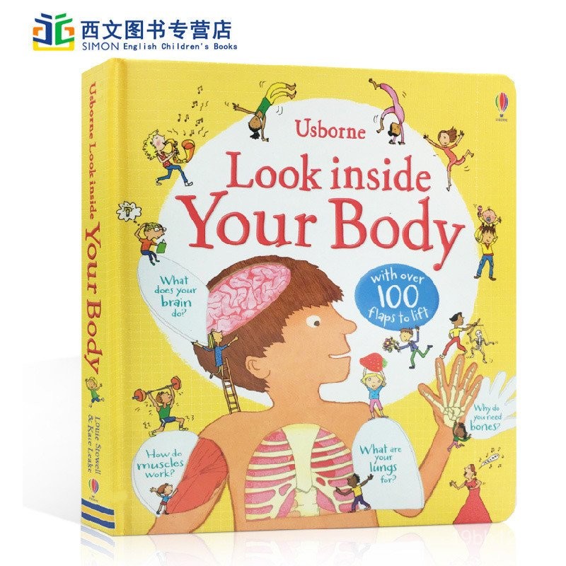 Usborne Original English Picture Book Look Inside Your Body Look Inside ...