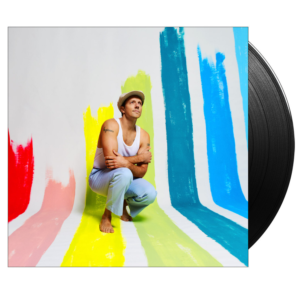 JASON MRAZ Mystical Magical Rhythmical Radical Ride Vinyl, Signed Card ...