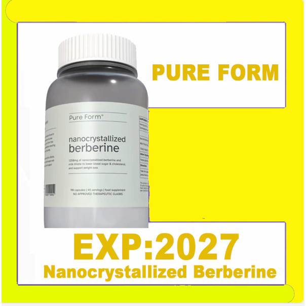 Pure Form Nanocrystallized Berberine + Milk Thistle Slimming Detox Slim ...