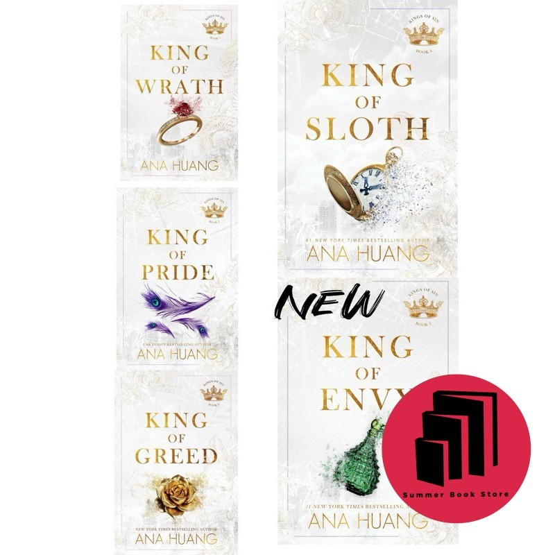 King of Wrath / King of Pride / King of Sloth / King of Envy (Kings of Sin Series) by Ana Huang ...