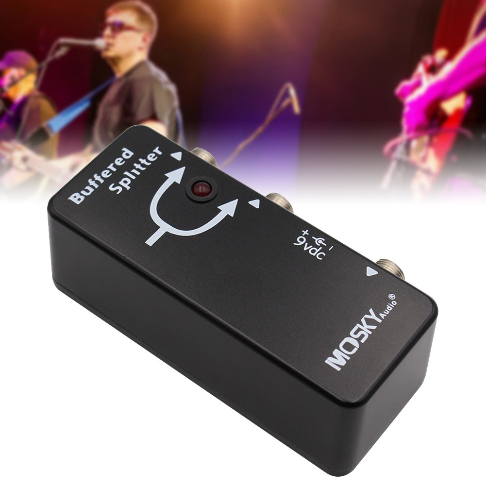 Buffered Splitter Guitar Pedal: Preserve Your Tone with Clear, Powerful ...