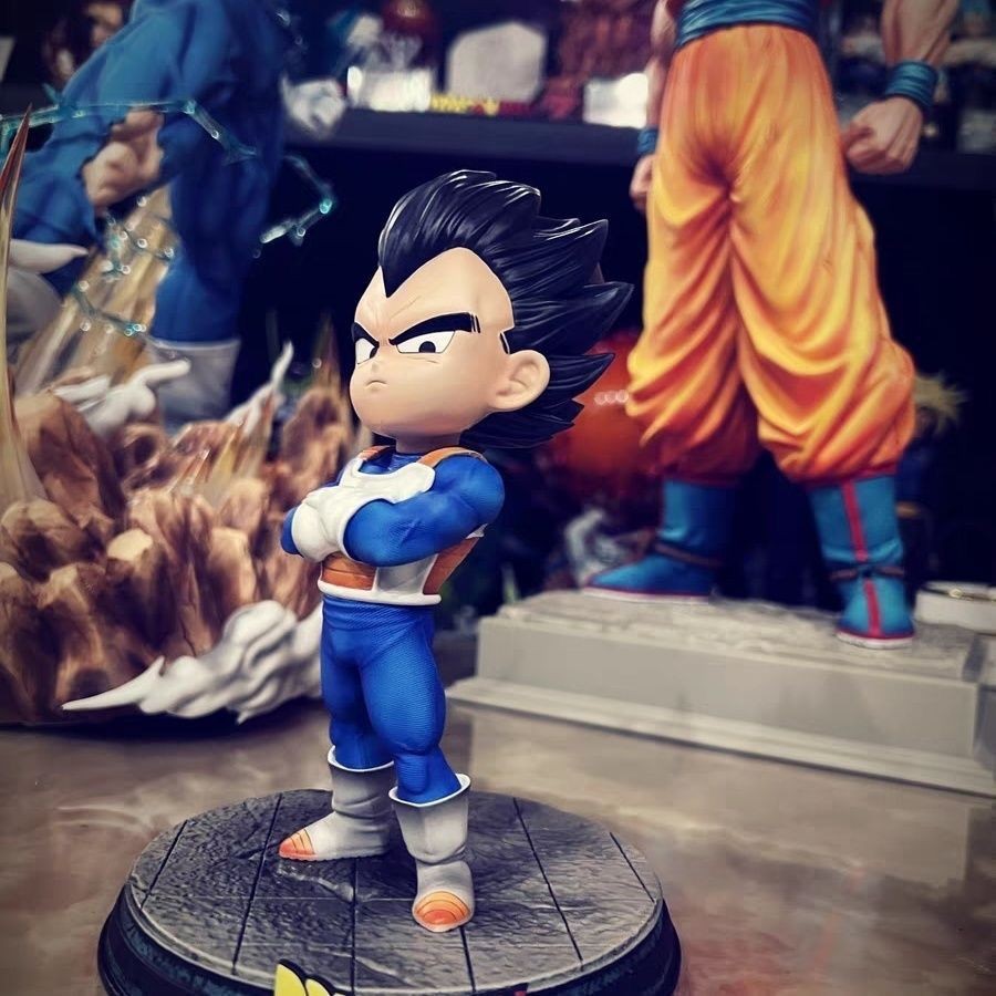 Dragon Ball Z Figure Vegeta Action Figures Cute Vegeta Figurine Doll ...