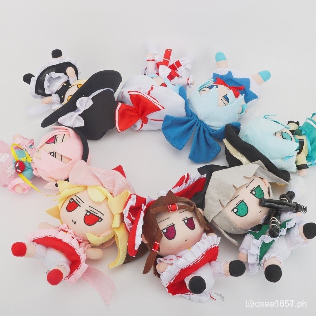 20cm Touhou Project Plush Toy Hakurei Reimu Kirisame Cirno Fumo Flandre ...
