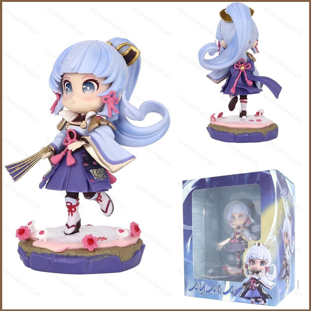 SY2 Genshin Impact Kamisato Ayaka Action Figure Kawaii Sweet Model ...