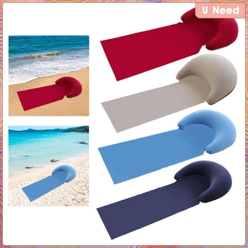 [Wishshopeeyas] Beach Mat Adults Ergonomic Easy to Carry Beach Pad for ...