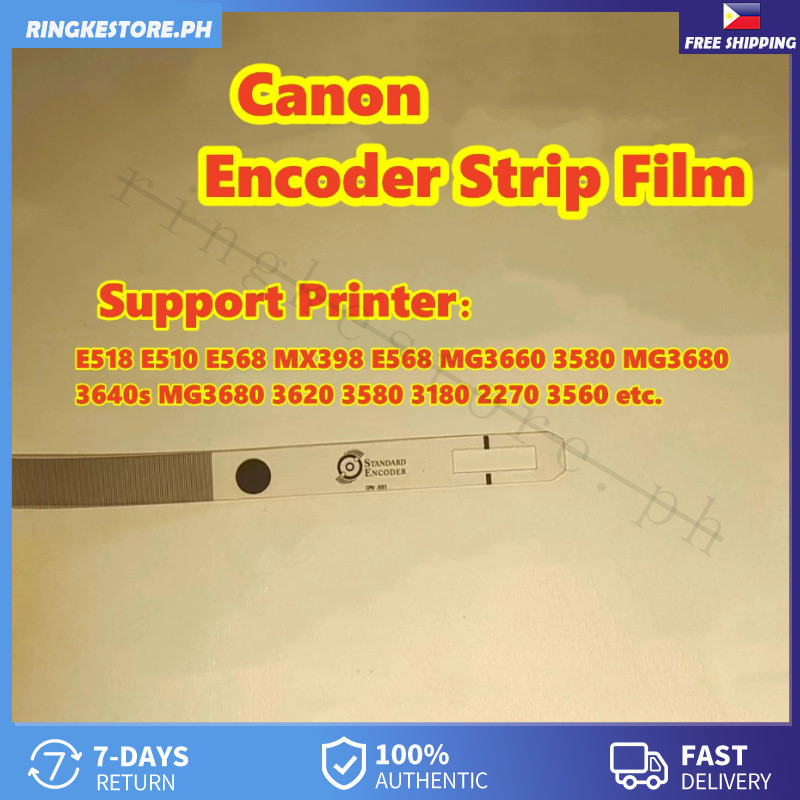 new encoder strip Compatible for Canon mg3080 E518 E510 E568 MX398 E568 MG3660 3580 MG3680 3640s ...