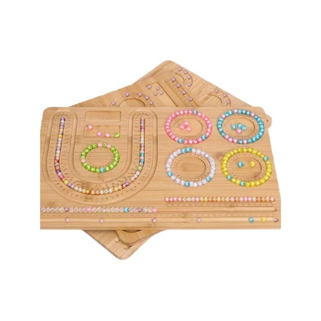 Exquisite Bamboo Bracelet Display Stand Wooden Bead Design Plate ...