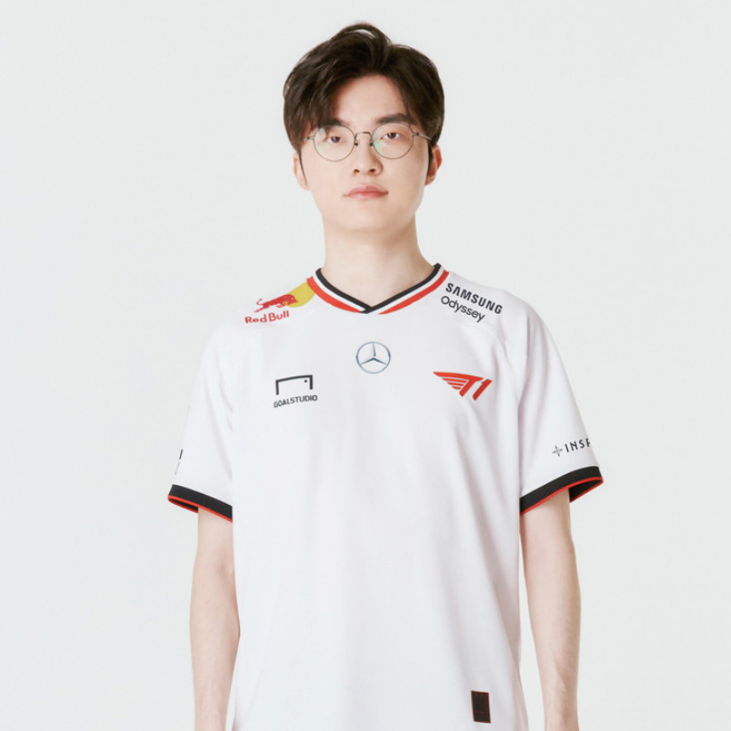 LoL 2025 T1 2nd Uniform Jersey Men Esports Team Faker Keria T-shirts | Shopee Philippines