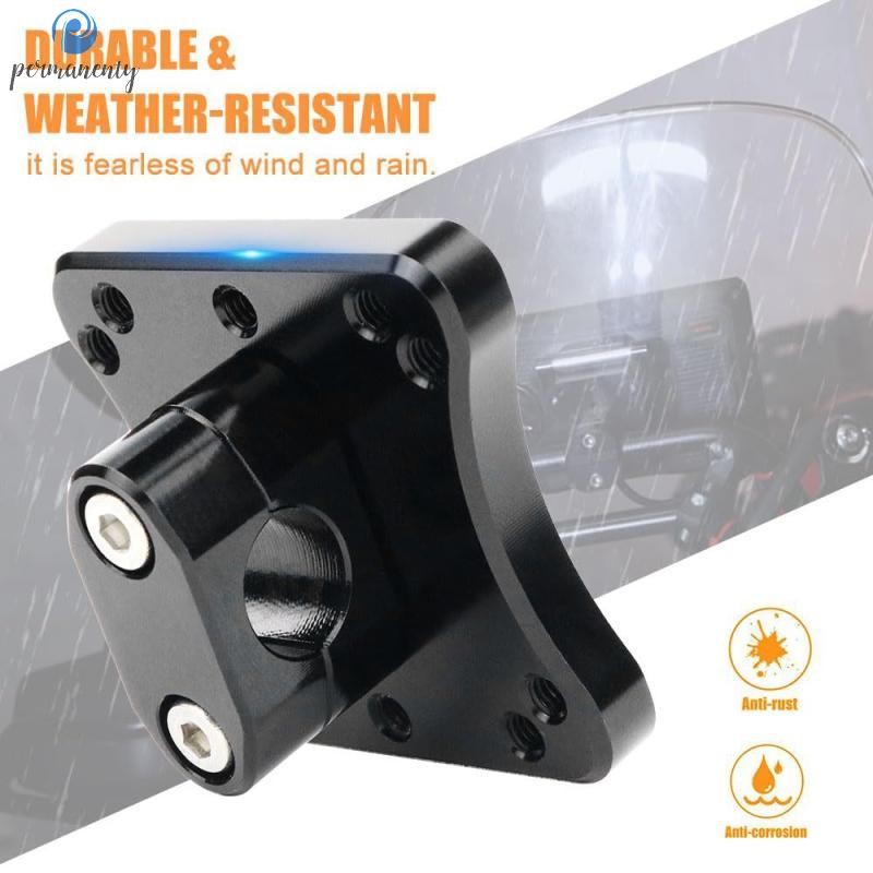 Permanenty 12mm Hole Diameter Motorcycle GPS Bracket For Universal ...