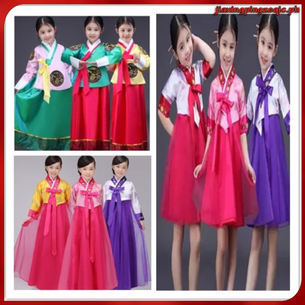 Traditional Korean Hanbok costume for kids South children's hanbok ...