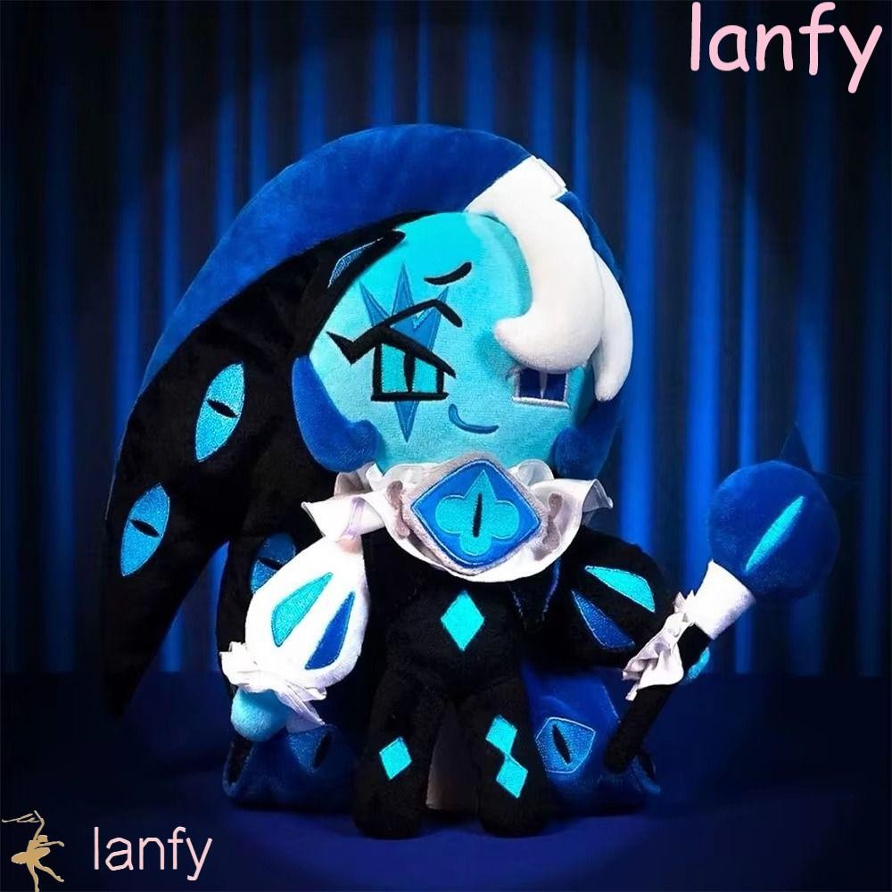 LANFY Shadow Milk Cookie Plush, Game Peripheral Statue Doll Cookie Run ...