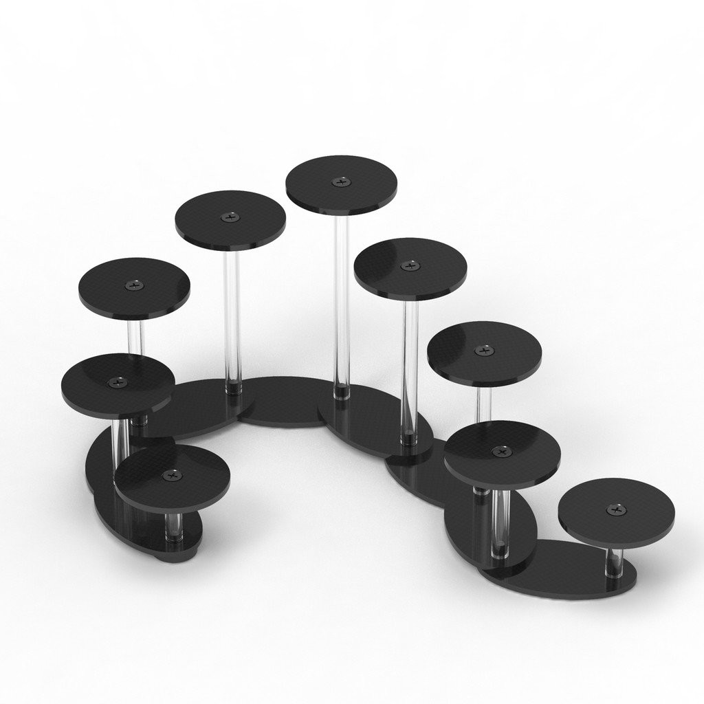 Taoqi Display Stand Storage Display Stand Small Accessories Acrylic ...