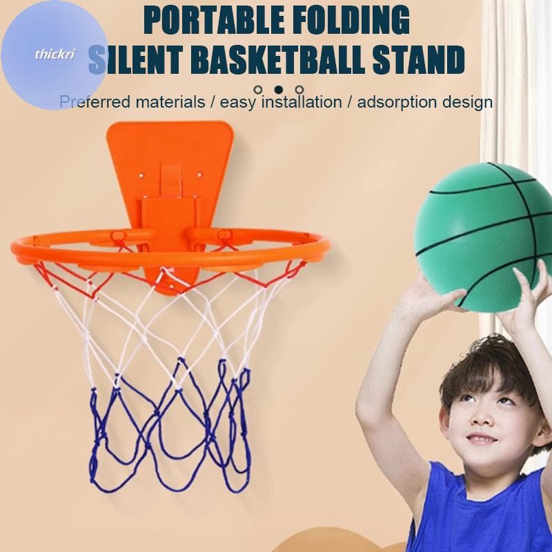 THICH Indoor Basketball Frame With Non Perforated Wall Mounted ...