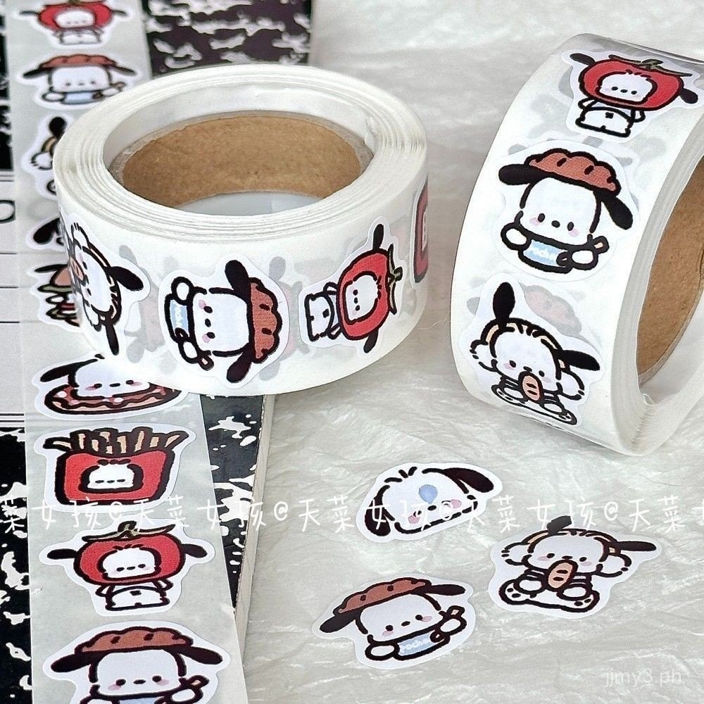 Journal Stickers-Cute Stickers-High-Quality Cartoon Anime Food Pochacco ...