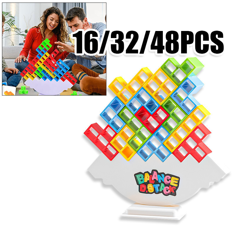 Tetris Balance Blocks Kids Desktop Game Balance Block For Kids Family ...
